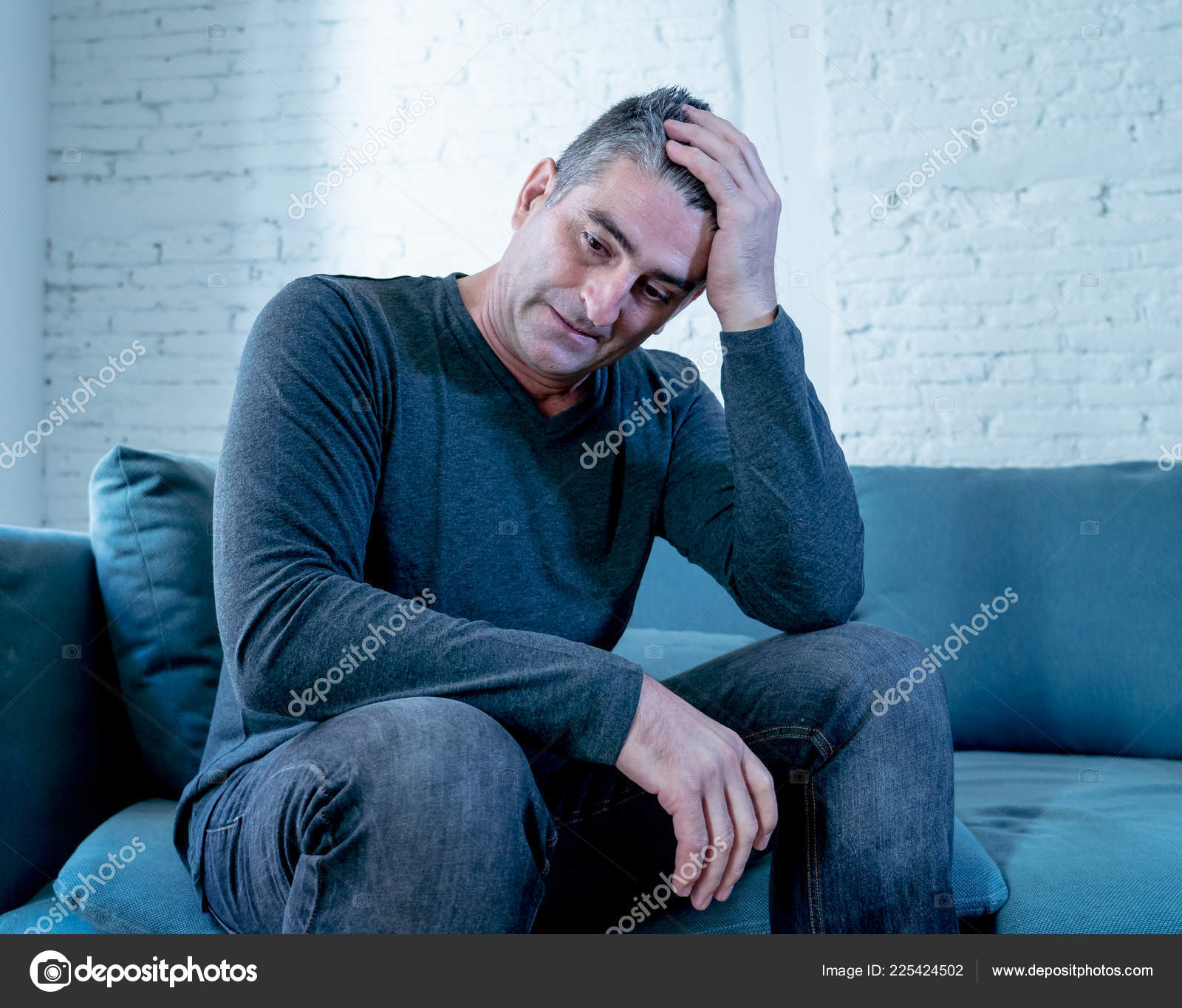 Man Feeling Sad