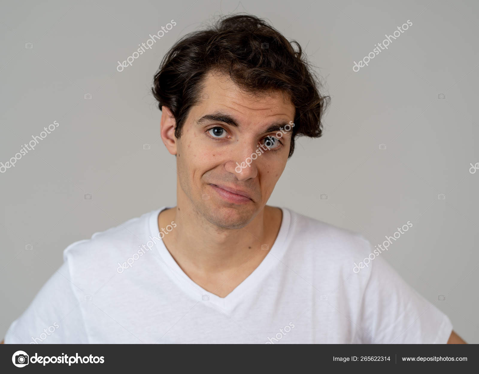 Caras Humanas Felices Retrato De Hombre Joven Feliz Foto De Stock Y