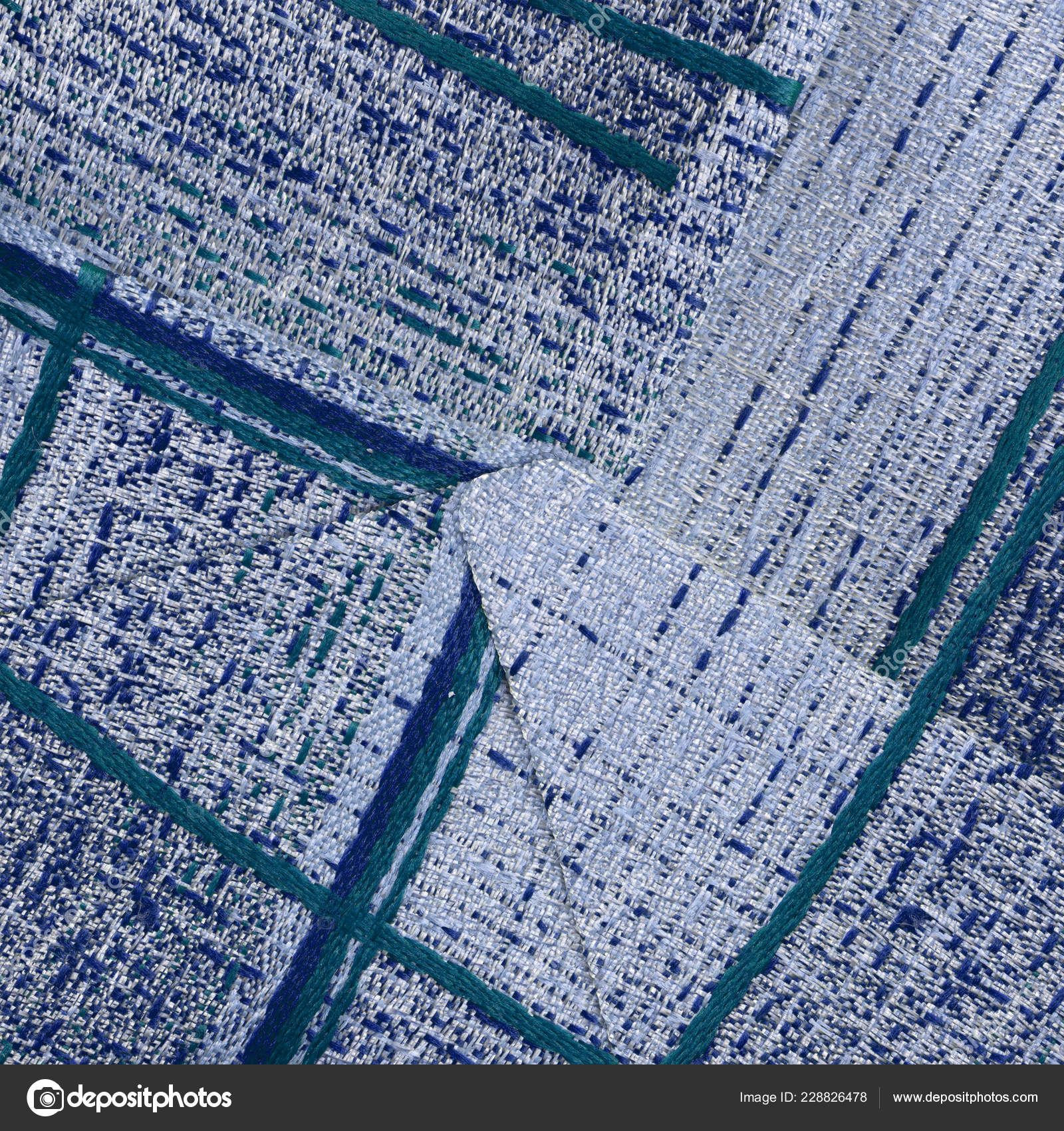 Blue Textile Background Useful Design Works Stock Photo by ©natalt ...