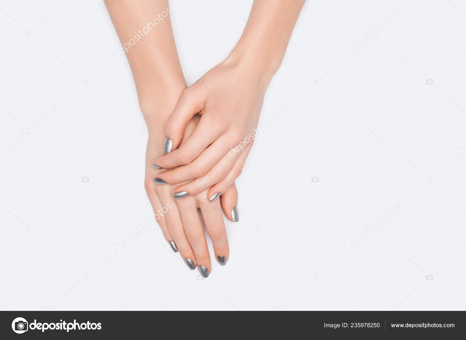 Cropped View Female Hands Isolated White — Stock Photo © VadimVasenin ...