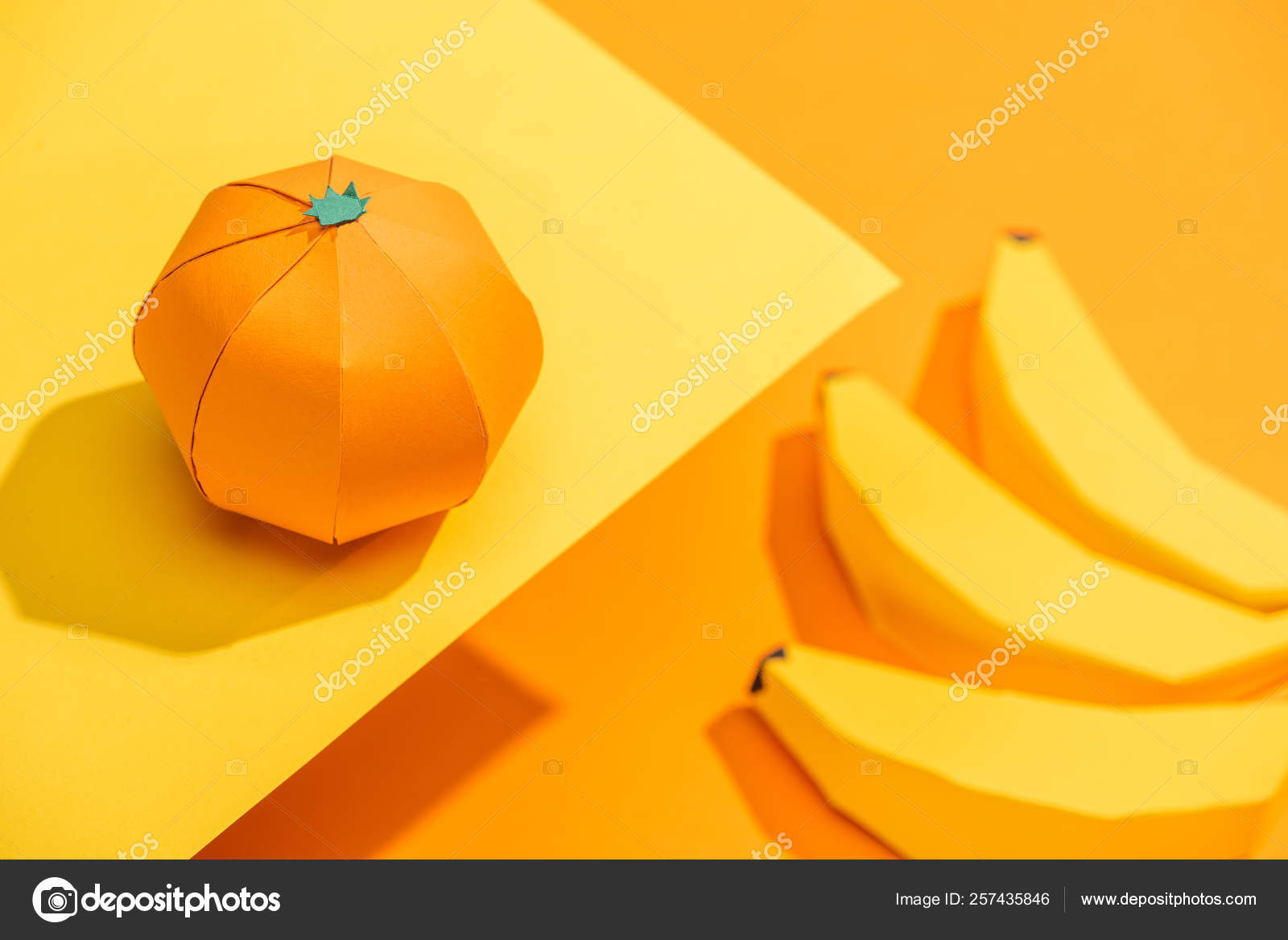 Tangerine Paper Backgrounds