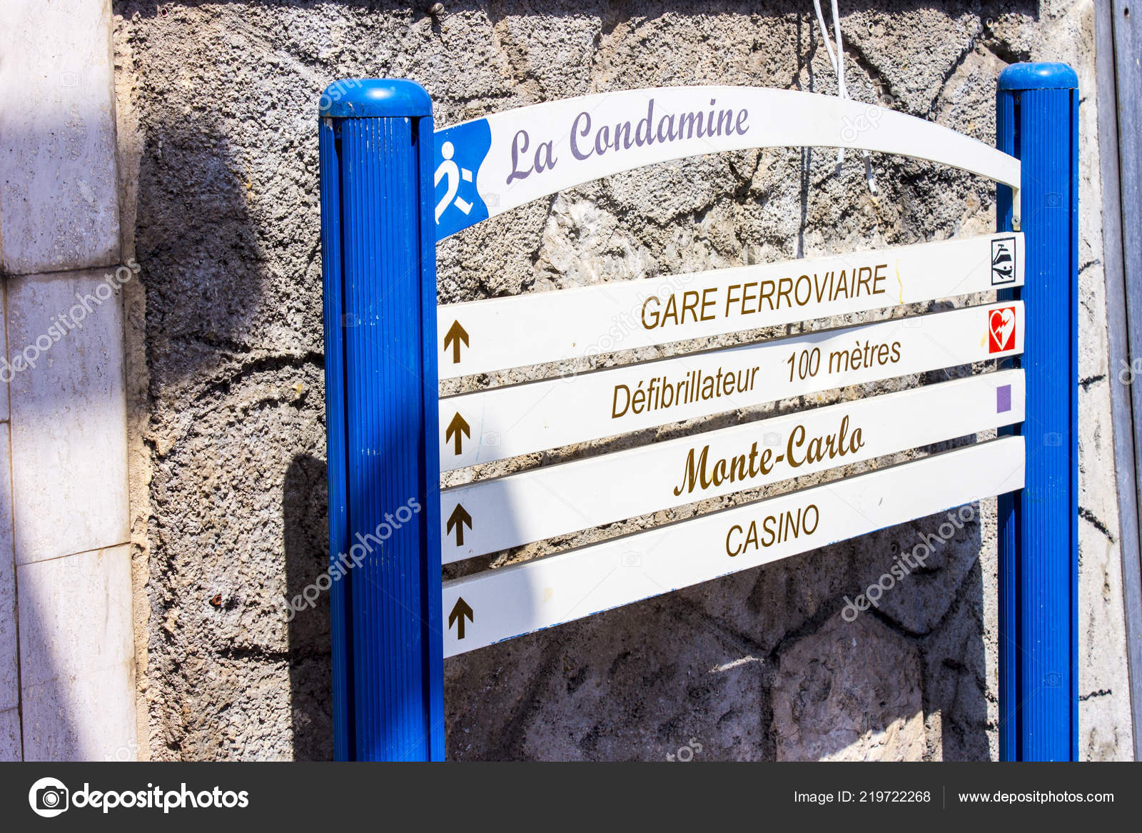 Streets Monaco Sovereign City State Microstate Located French Riviera ...