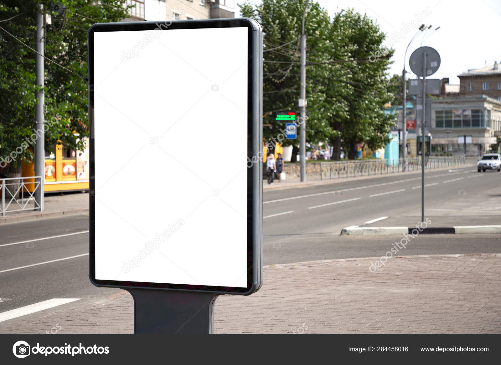 Vertical Advertising Billboard