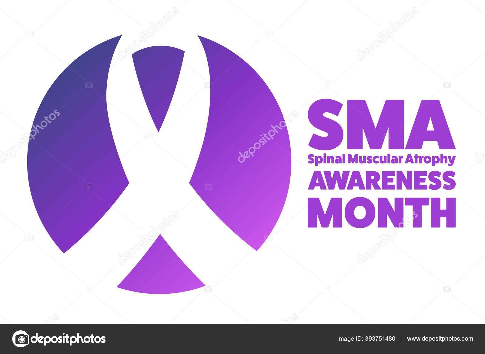 August Spinal Muscular Atrophy Awareness Month Concept Template ...