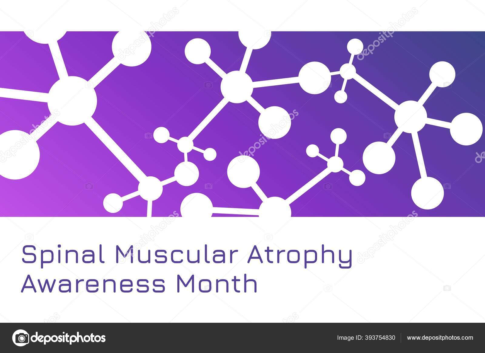 August Spinal Muscular Atrophy Awareness Month Concept Template ...