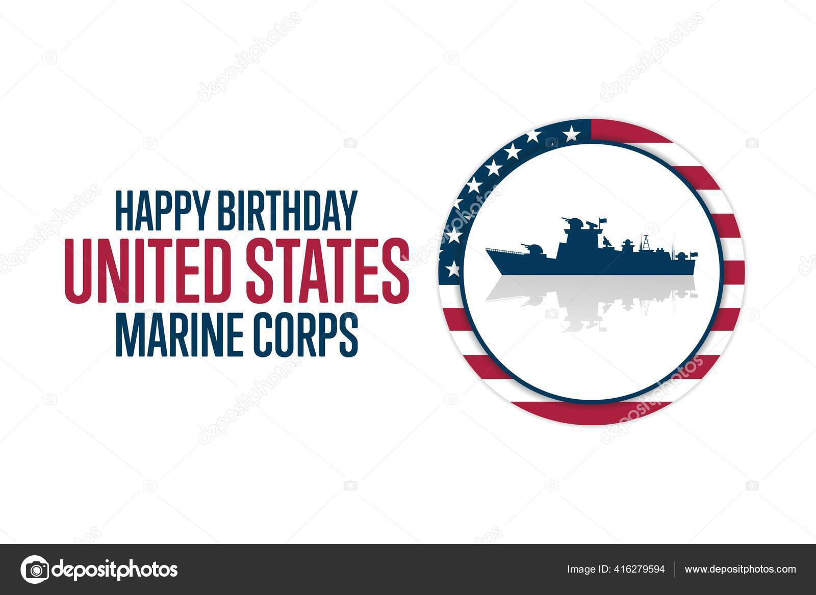 Us Marine Corps Logo Poster