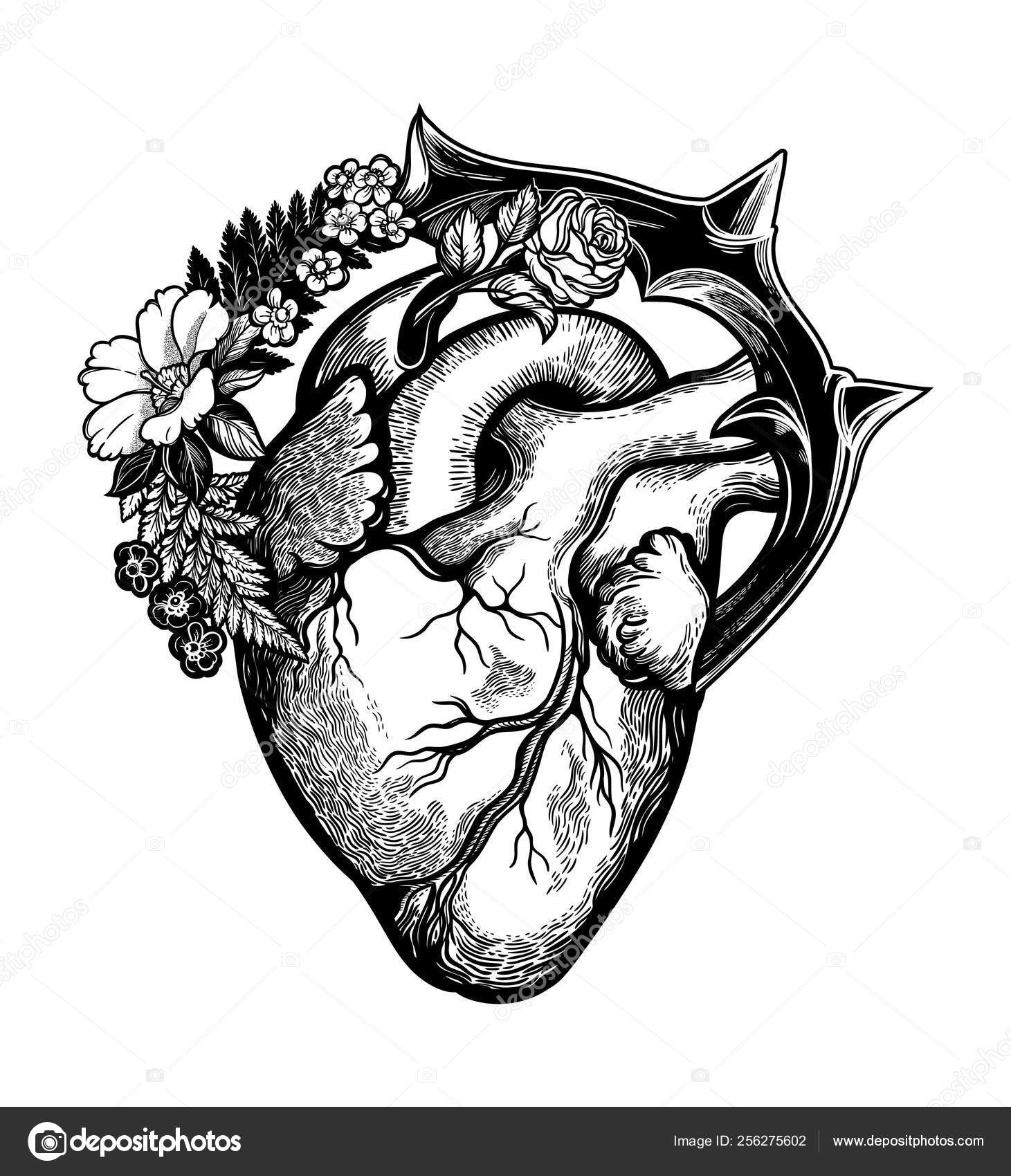 Gothic Heart Design