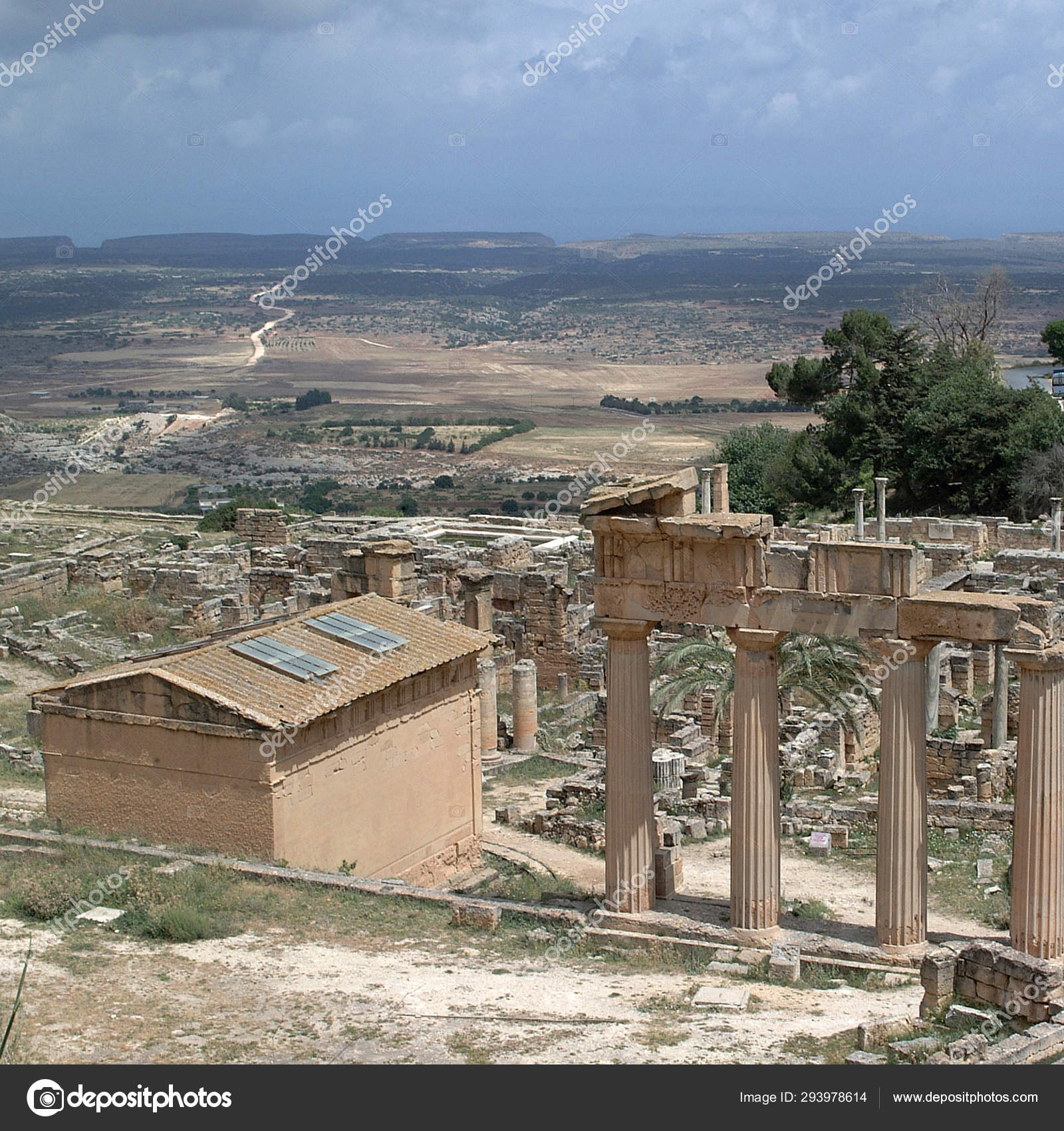 Cirene Libya May 2002 Ancients Ruins Cirene – Stock Editorial Photo ...