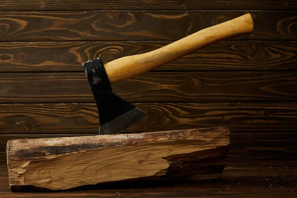 Axe in log Stock Photos, Royalty Free Axe in log Images | Depositphotos®