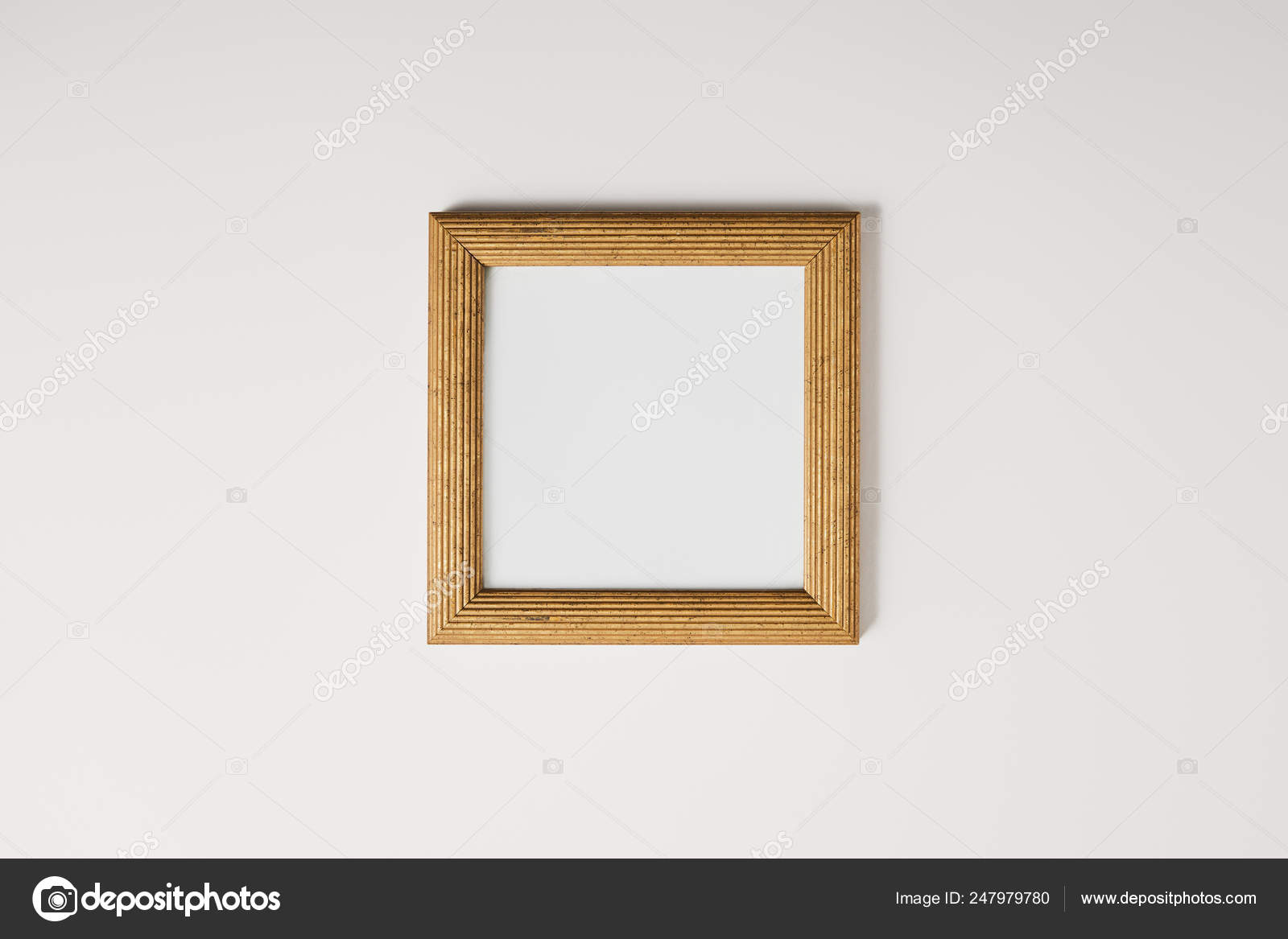Blank Square Frame White Background Stock Photo by ©AntonMatyukha 247979780