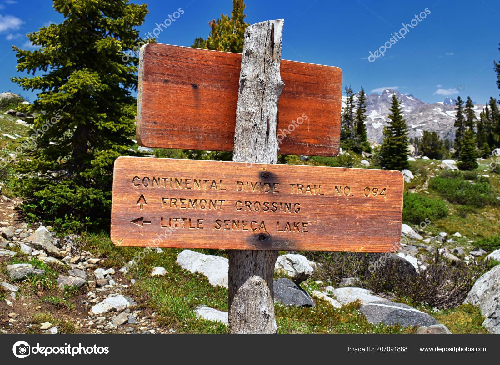 Continental Divide Sign