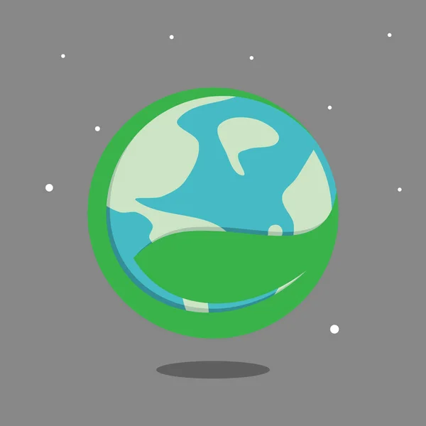 Planet Earth With House Images Vectorielles Planet Earth With House