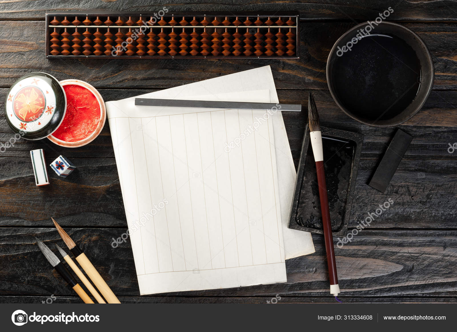 Traditional asia desktop background Stock Photo by ©norgallery 313334608