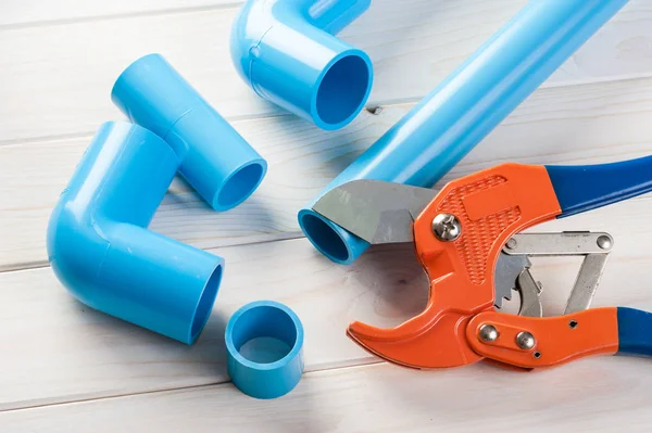 PVC Pipe connections - Stock Image - Everypixel