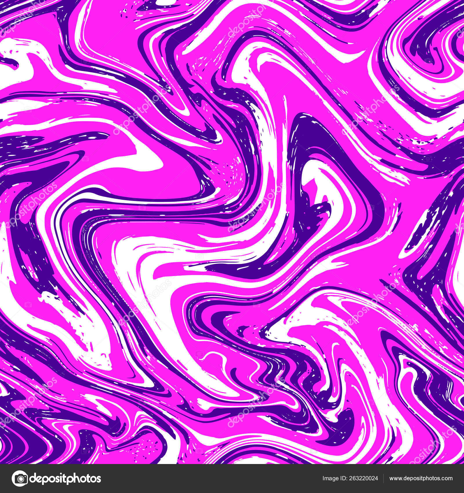 Seamless marble texture, abstract liquid background. Pink, violet ...