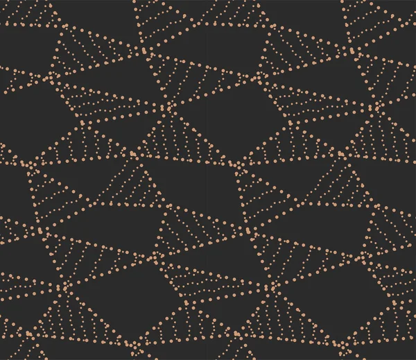 Golden Asian Graphic Polygon Art Pattern. Repetitive Decorative Vector, Triangular Repeat ...