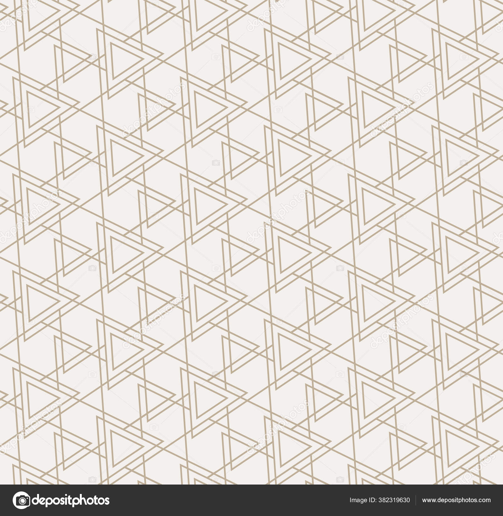 Continuous Ramadan Graphic Triangular, Tile Texture. Seamless East ...