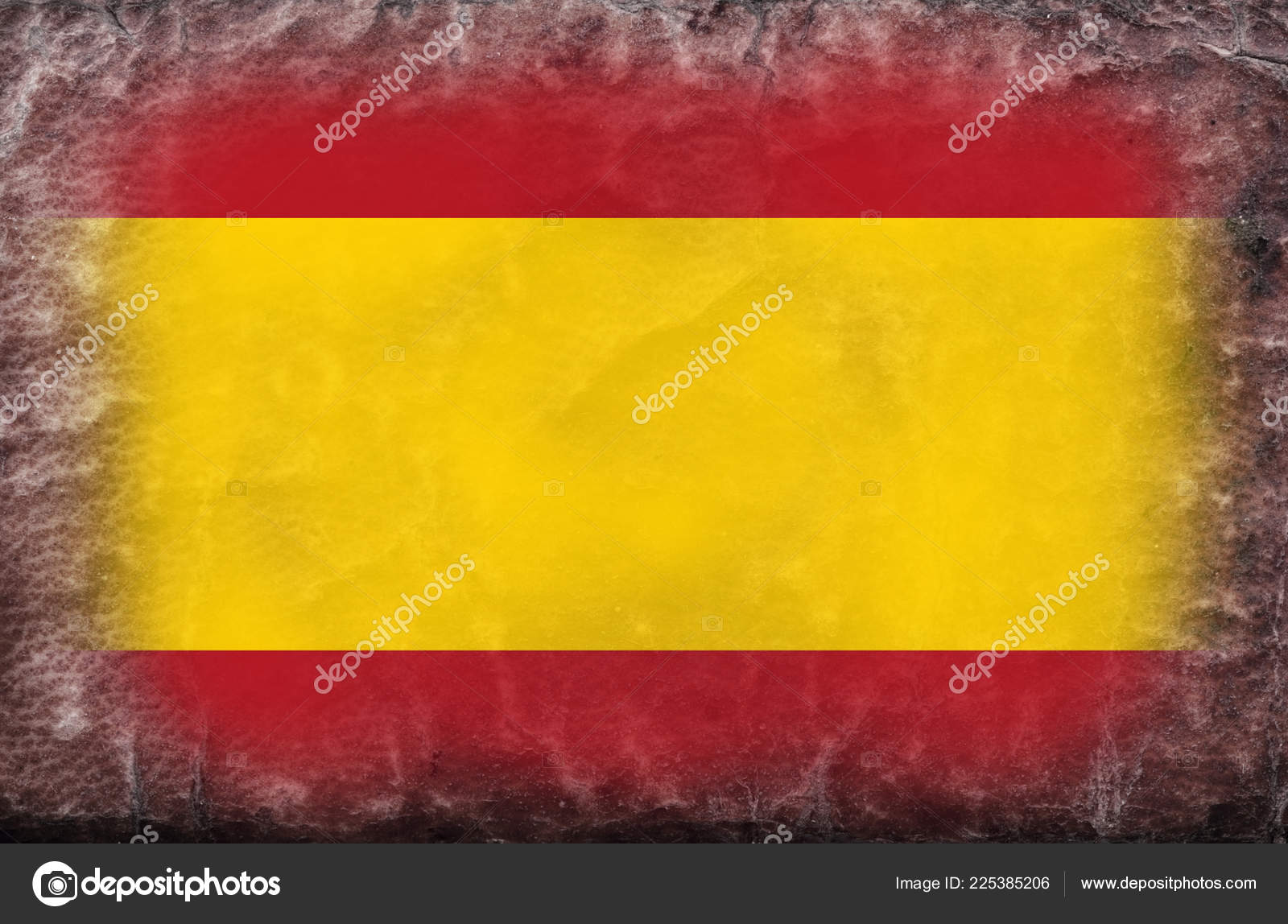 Spanish Flag Old Style — Stock Photo © Photobeps #225385206