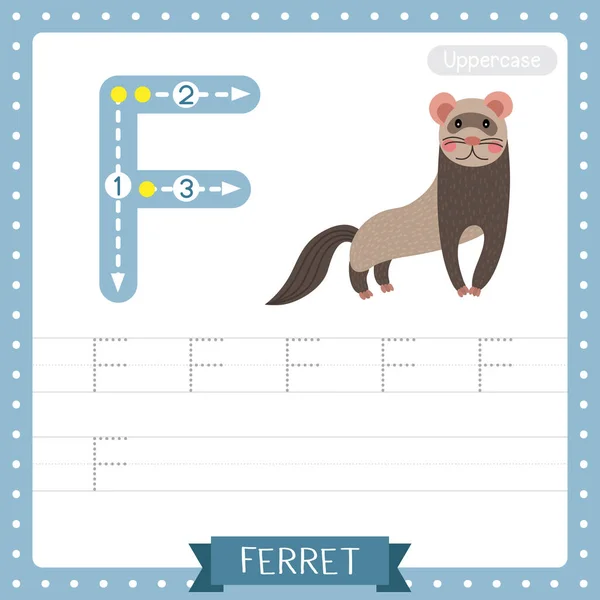 Letter Uppercase Cute Children Colorful Zoo Animals Abc Alphabet ...