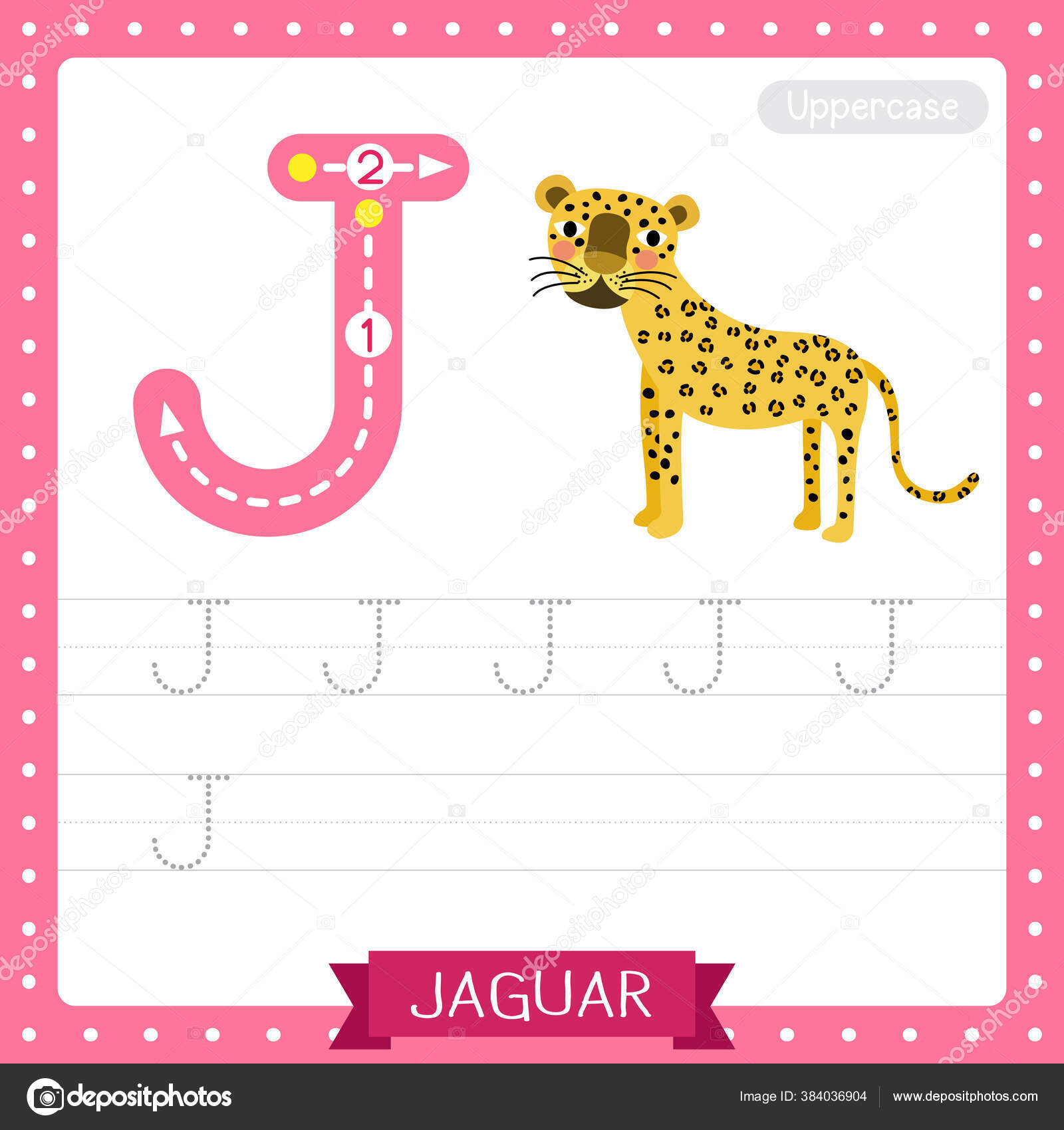 Letter Uppercase Cute Children Colorful Zoo Animals Abc Alphabet ...