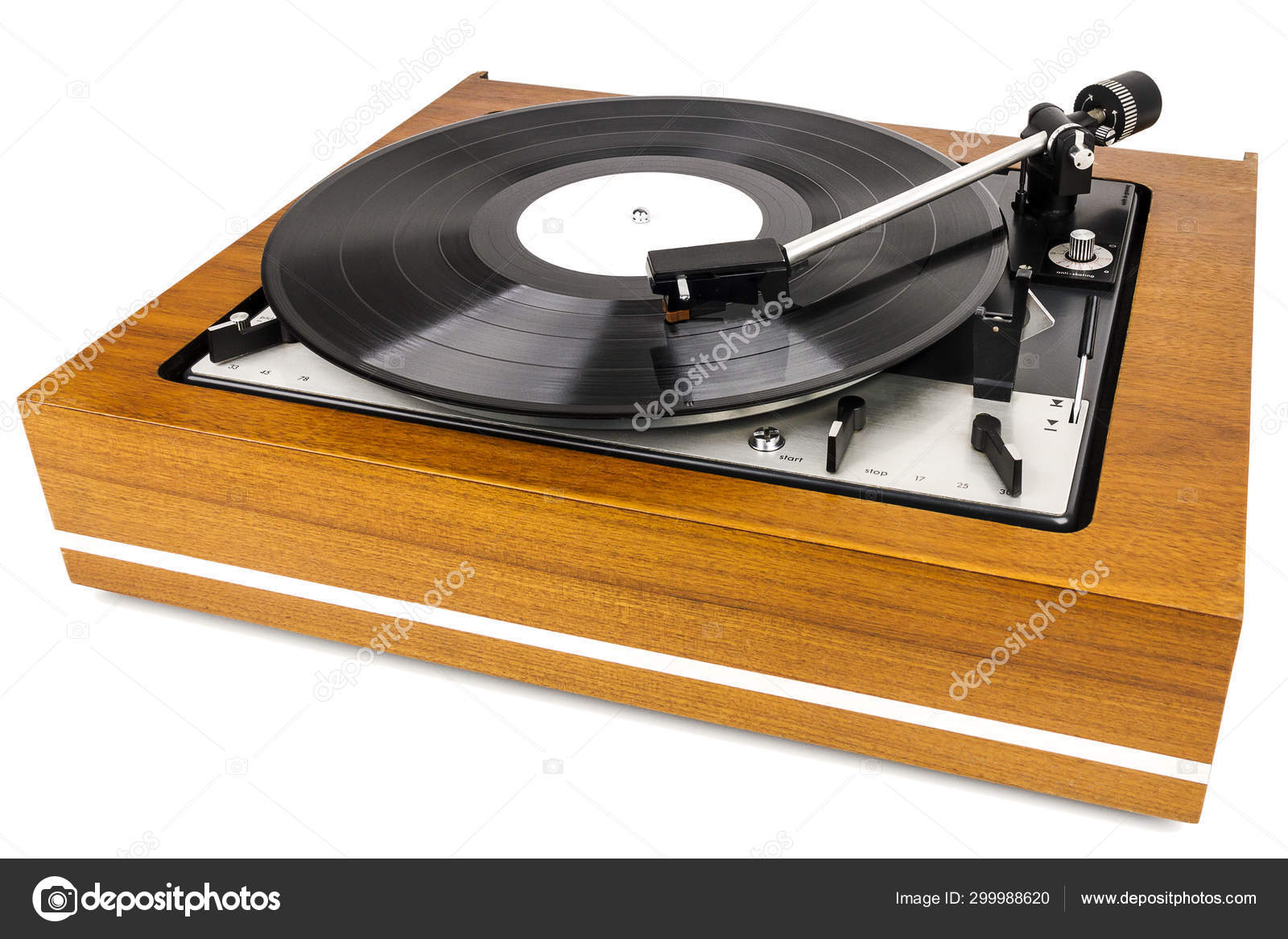 Vintage Record Player Photography