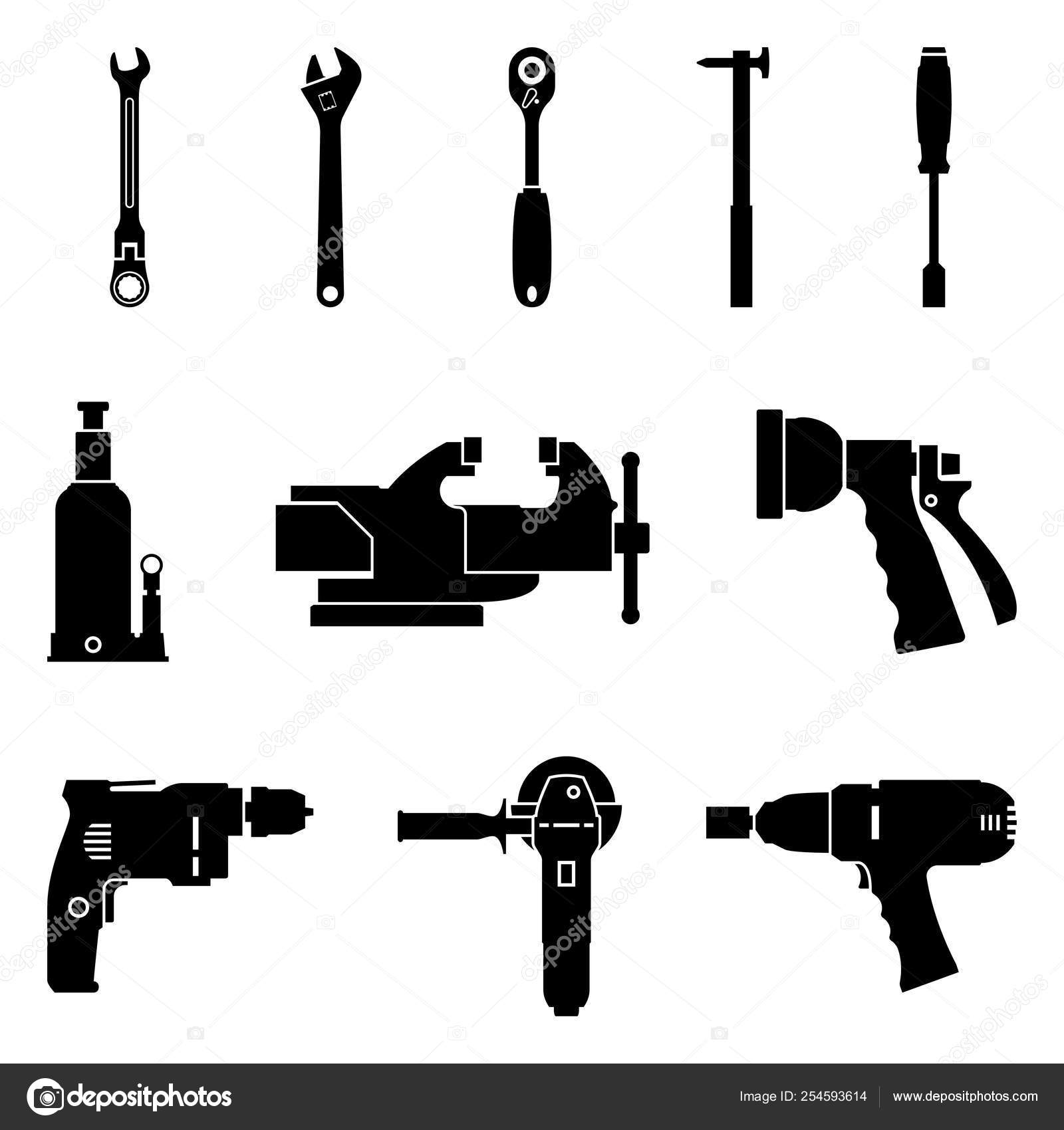 Power Tools Silhouette