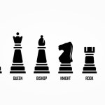 Named chess piece icons Stock Vector Image by ©K3star #55949629