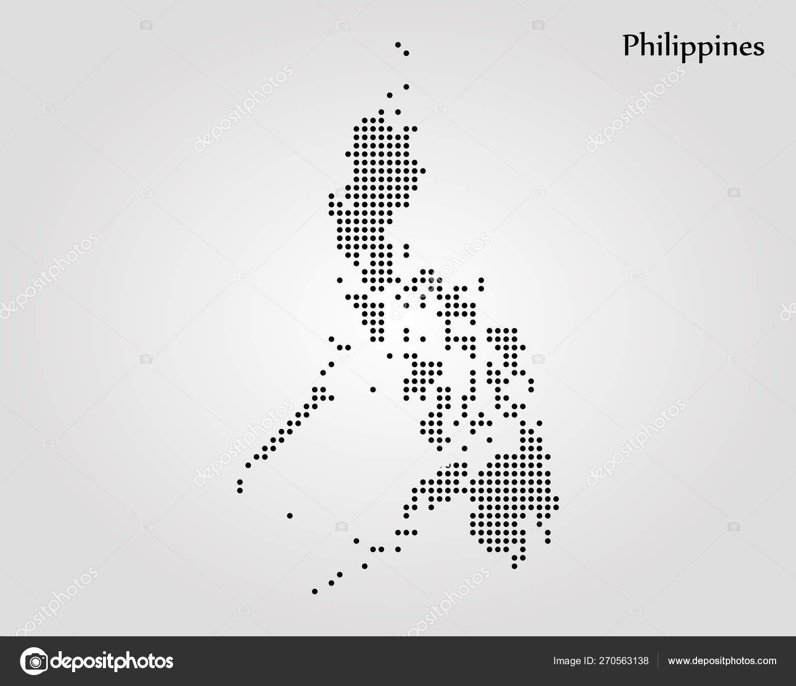 Philippine Map Vector
