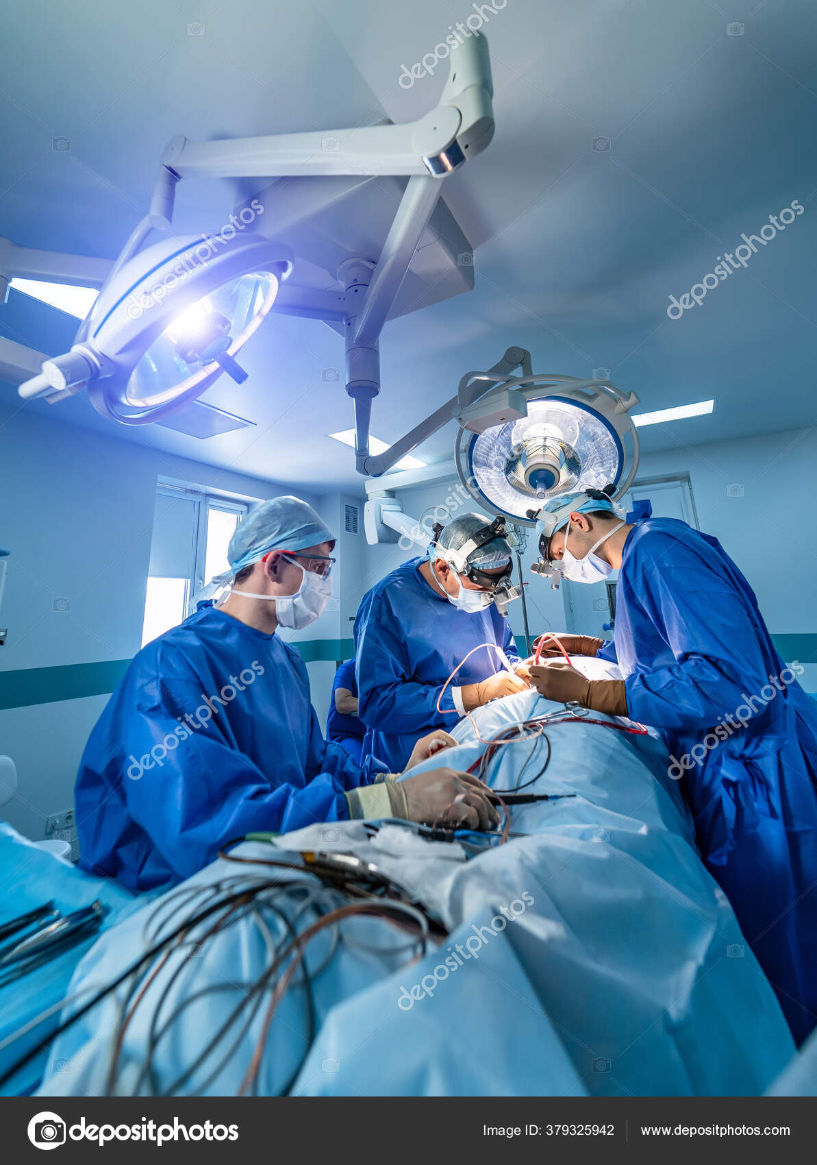 Neurosurgeon At Work