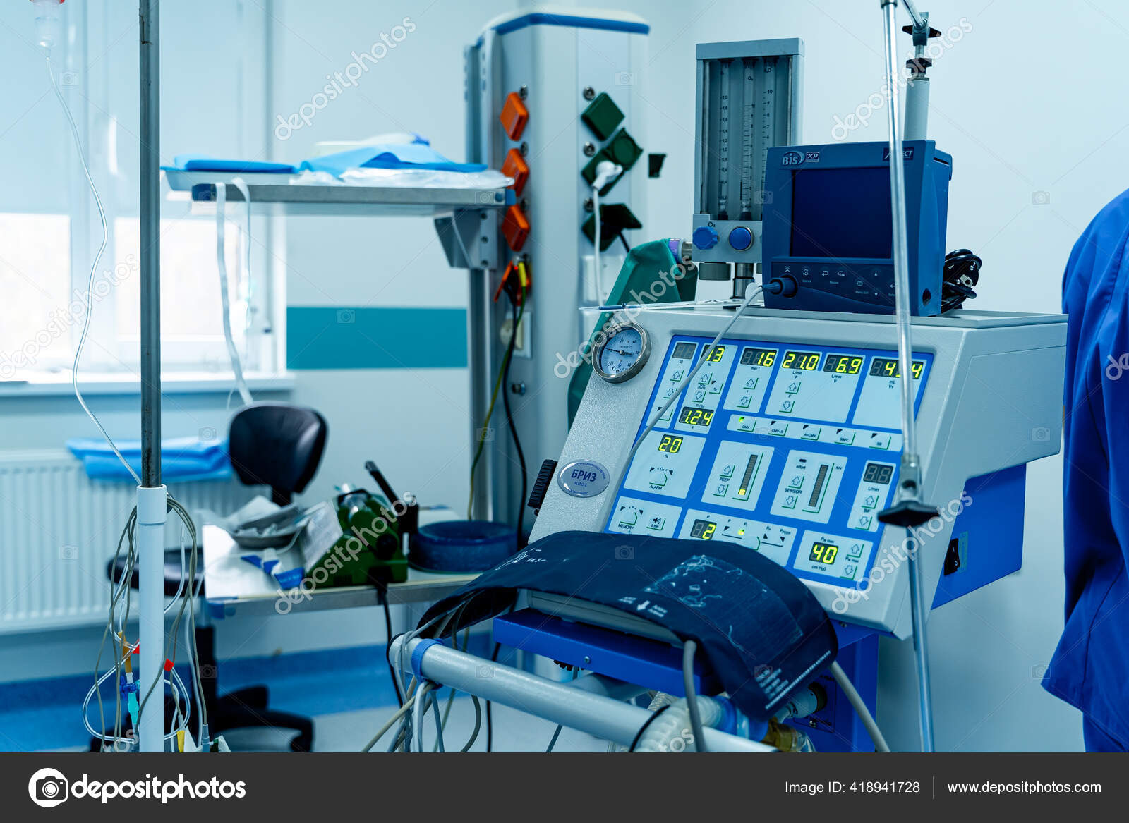 Pulse Pressure Measurement Equipment Operating Room Hospital Tech ...