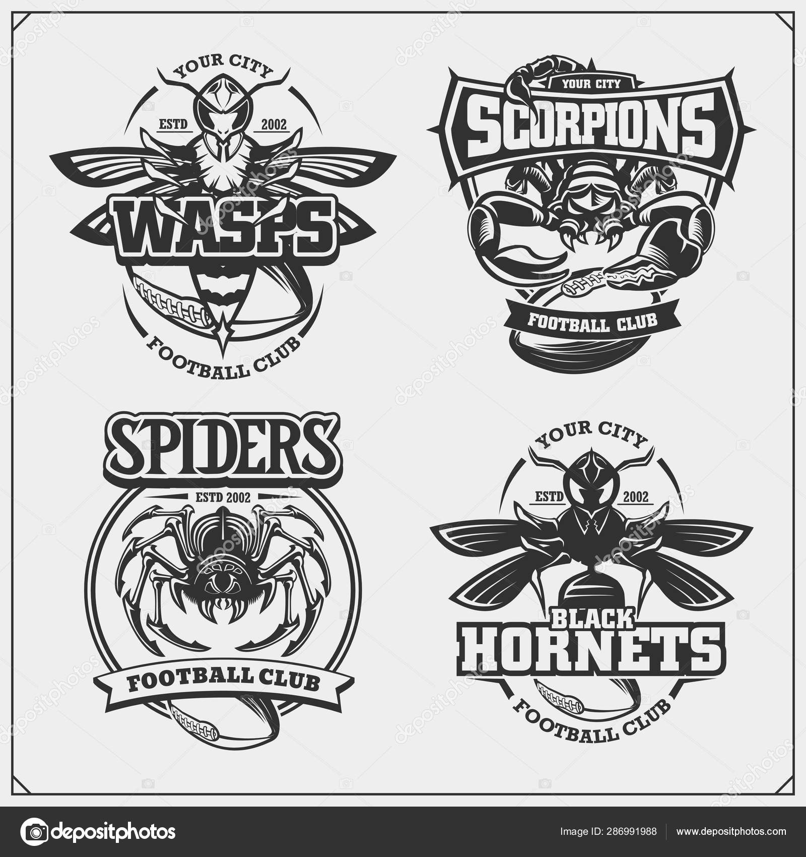 Scorpion Football Logo