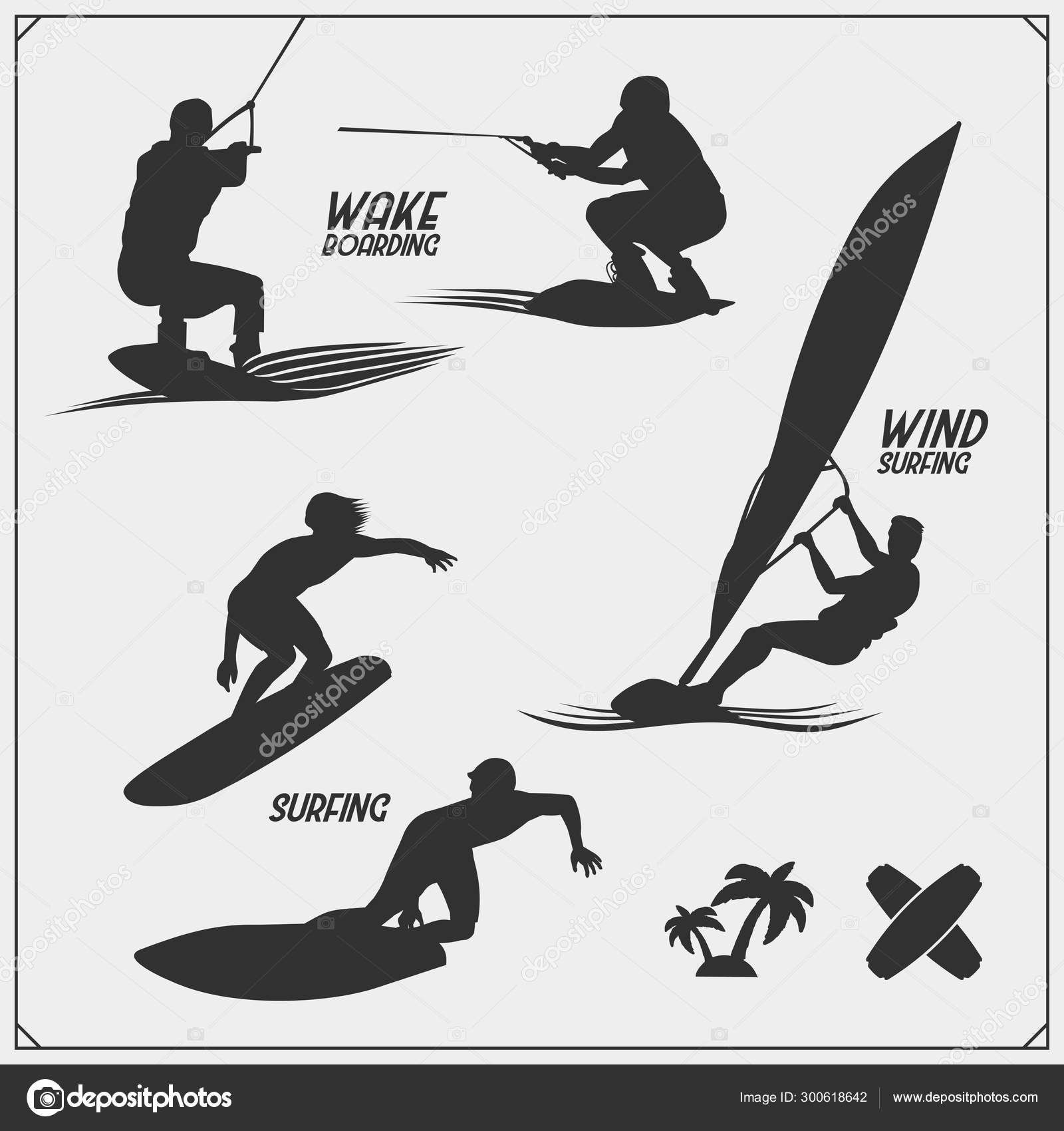 Wakeboard Vector