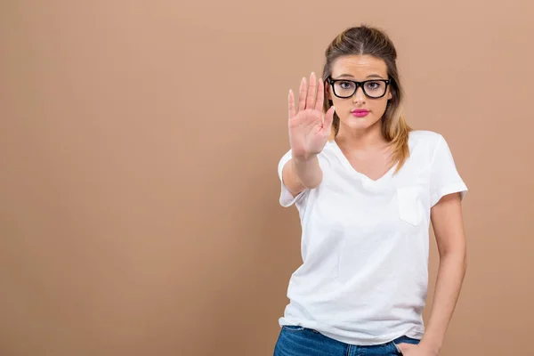 Stop pose Stock Photos, Royalty Free Stop pose Images | Depositphotos