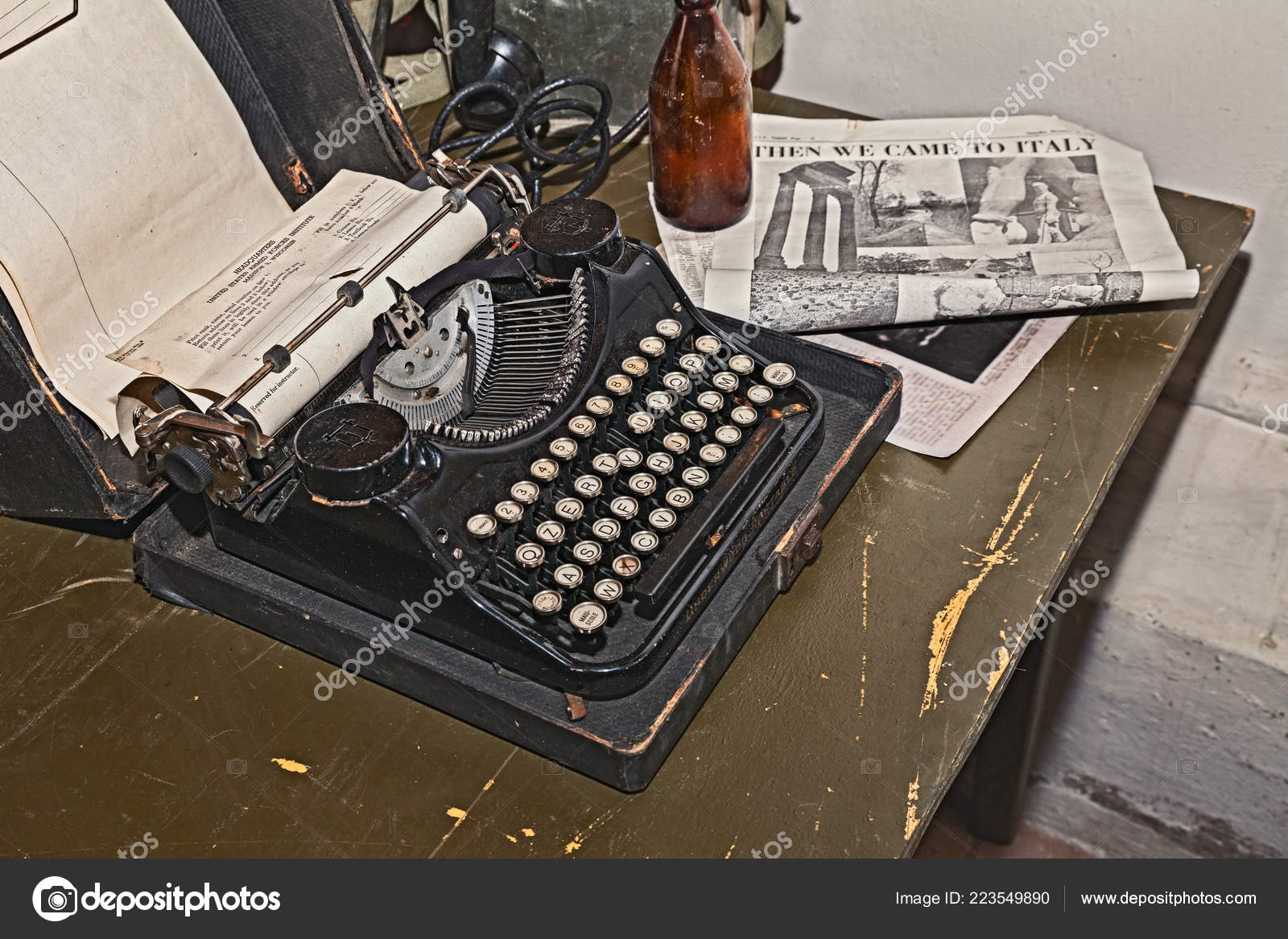 World War 2 Typewriter