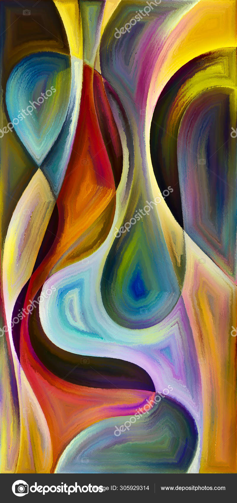 Forms Flow — Stock Photo © PinkCaat #305929314