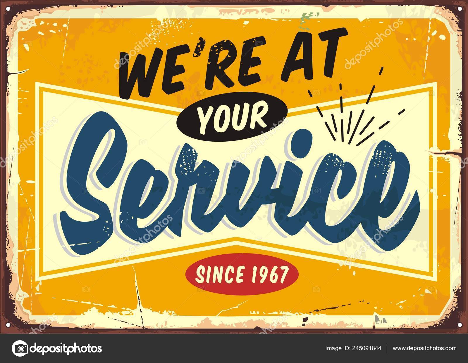 Vintage Sign Templates