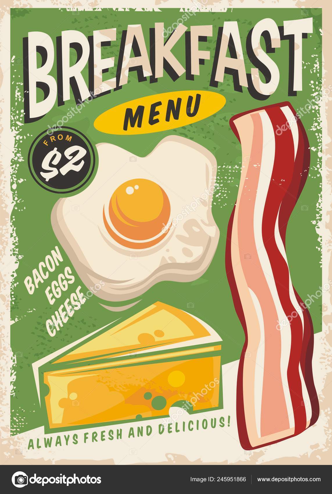 Fast Food Breakfast Menus