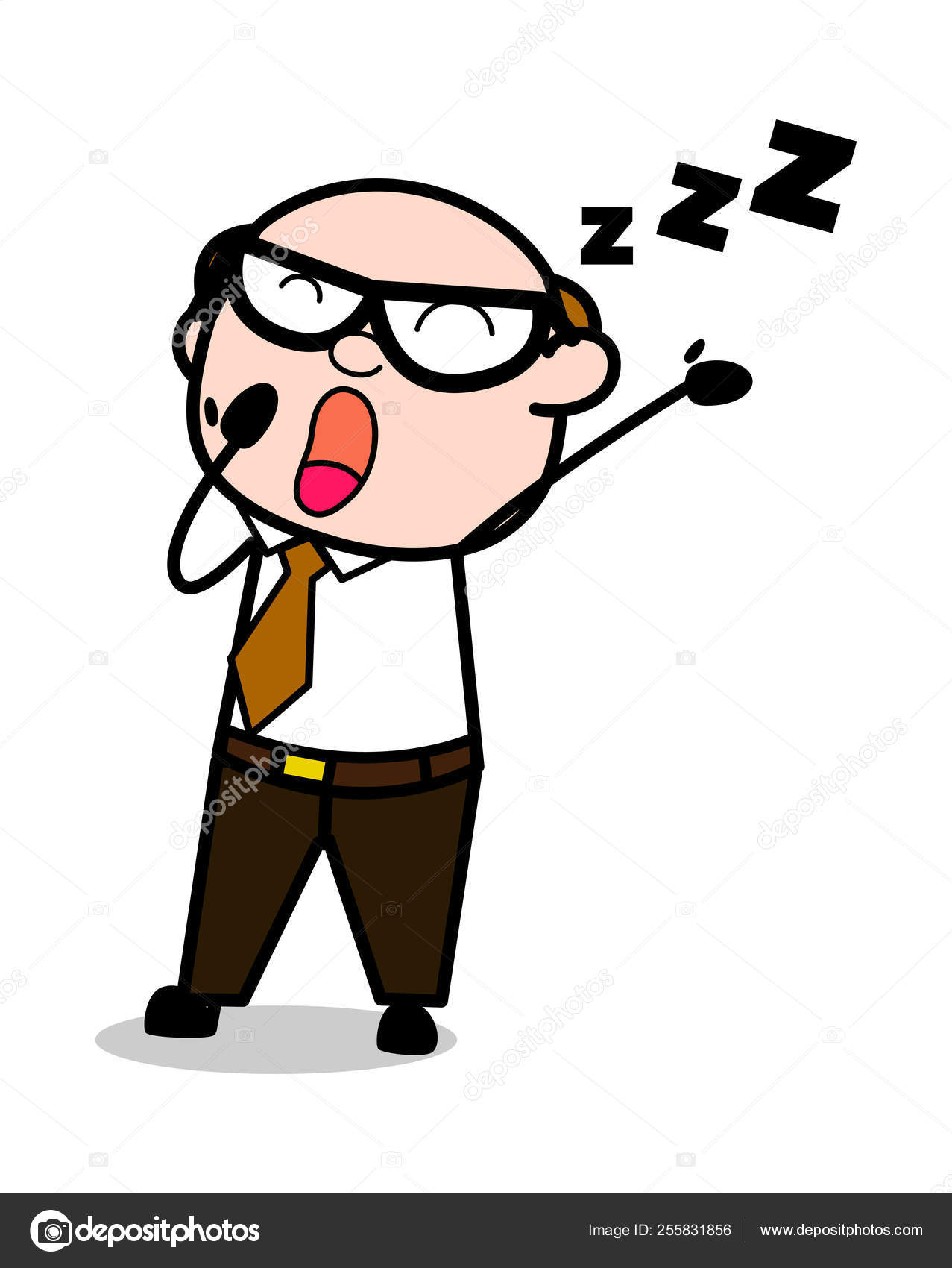 Yawn Animated Cartoon