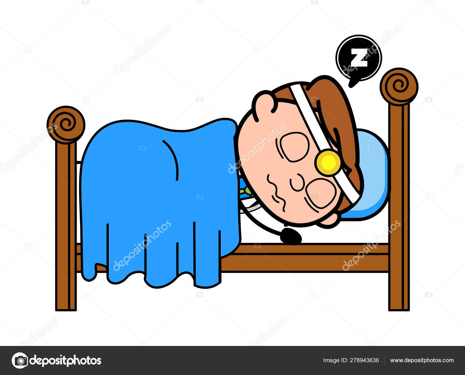 Doctor Clipart Girl Sleeping