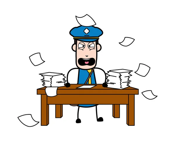 14,133,306 Throwing papers cartoon Vector Images | Depositphotos