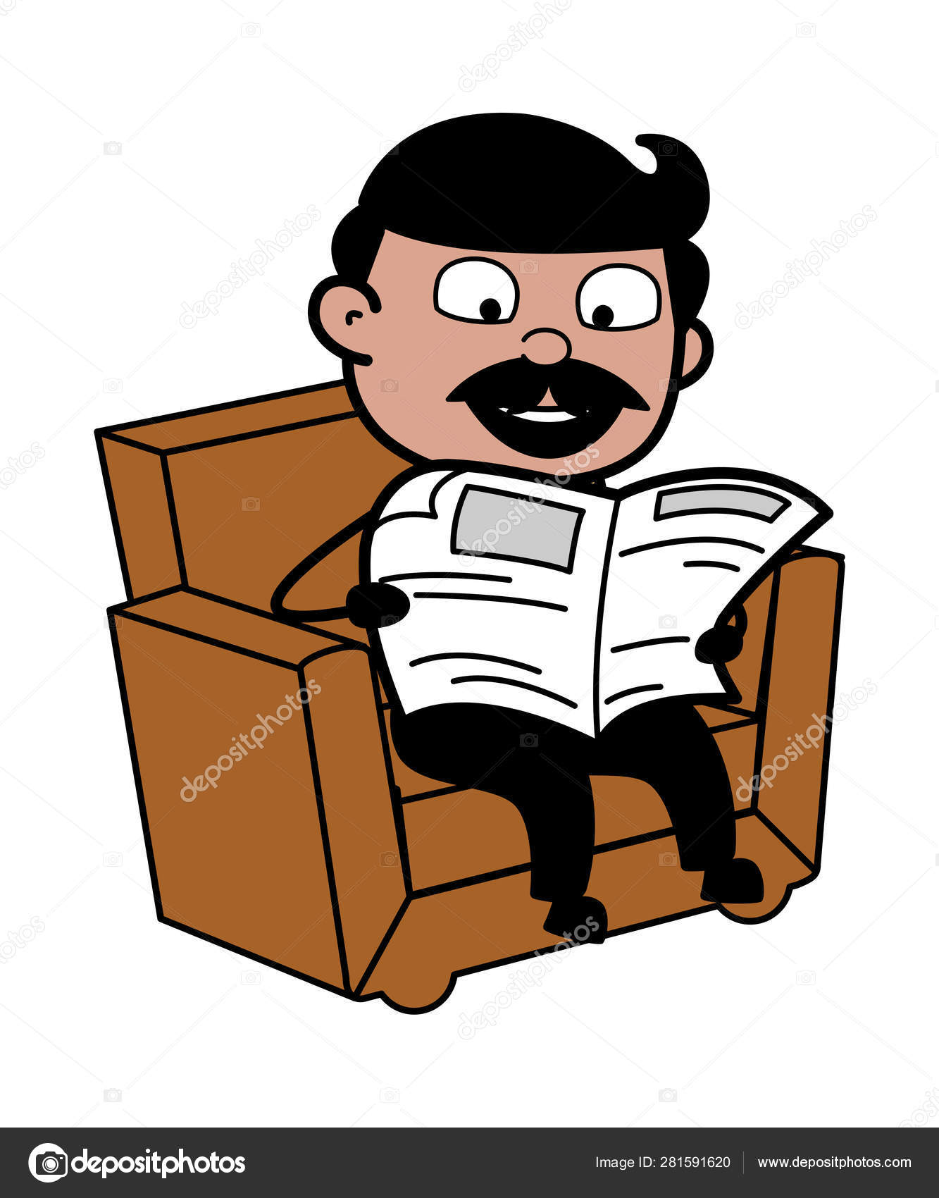 Tegneserie Blank Avis