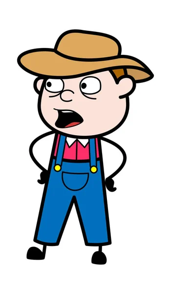 Cartoon farmer vektörler | Cartoon farmer vektör çizimler, vektörel ...