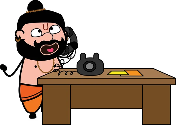 Swami cartoon india imágenes de stock de arte vectorial | Depositphotos