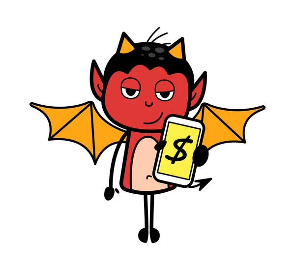 Cartoon Devil Got Idea Stock Vector by ©lineartist 394276056