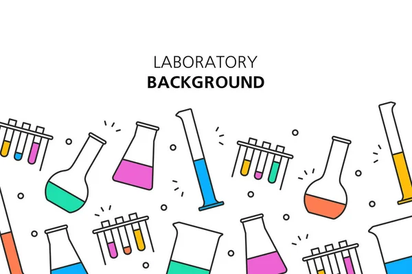 8,823 Cartoon laboratory background Vector Images | Depositphotos