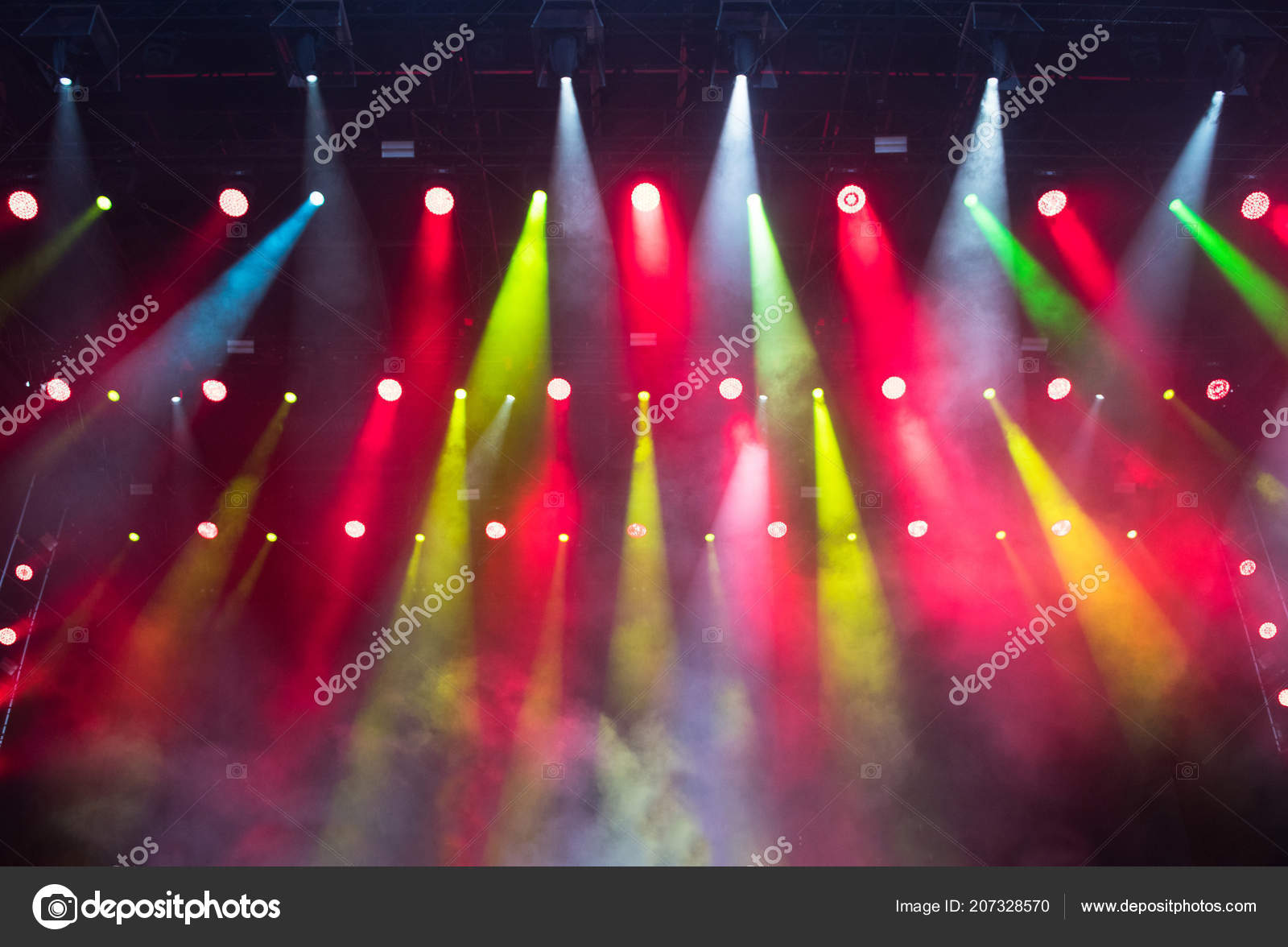 Rock Concert Stage Background