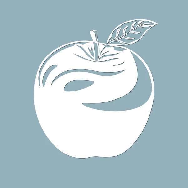 Apple Logo Stencil
