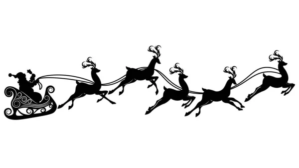 9,292 ilustraciones de stock de Santa sleigh | Depositphotos