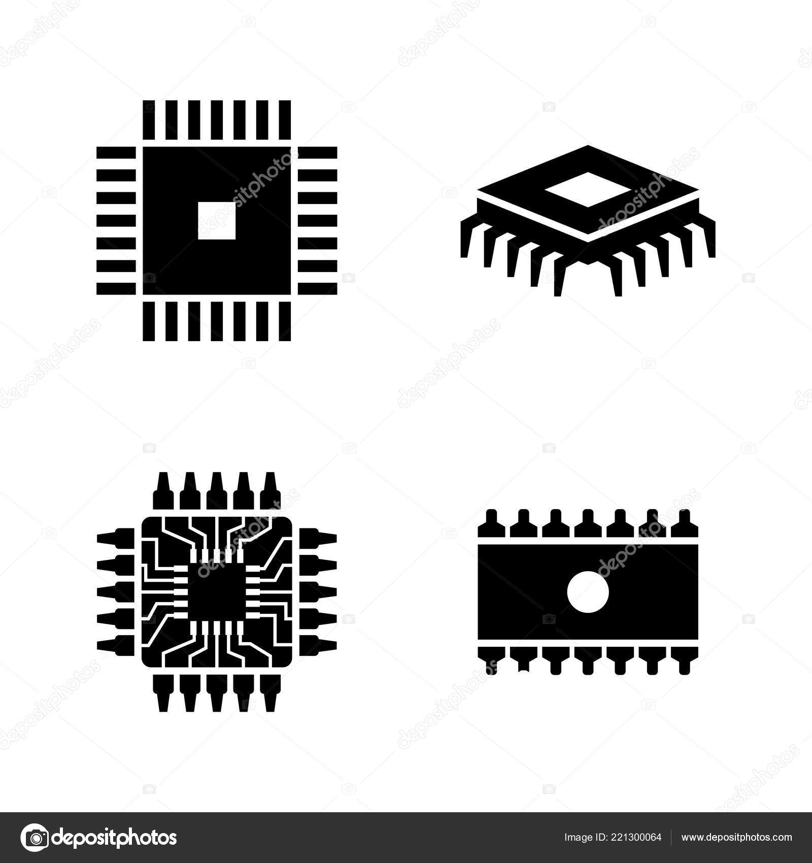Computer Chip Icon