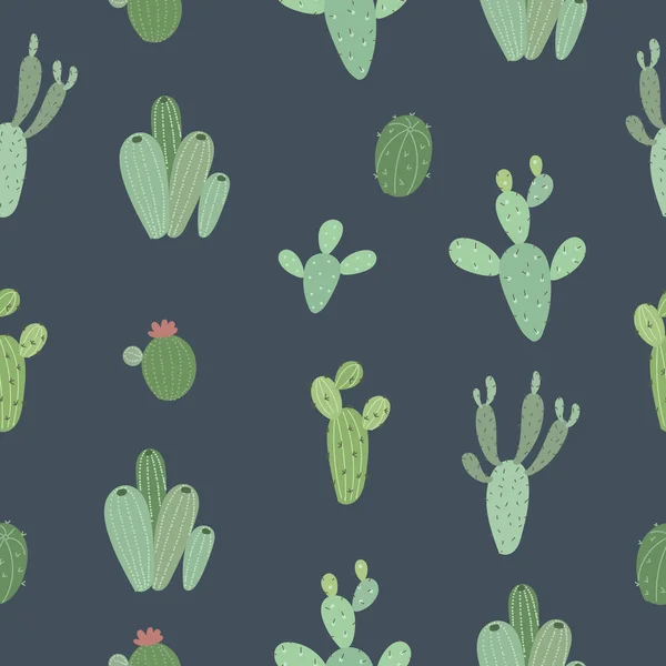 Cute cactus print | Seamless cute cactus print pattern background ...